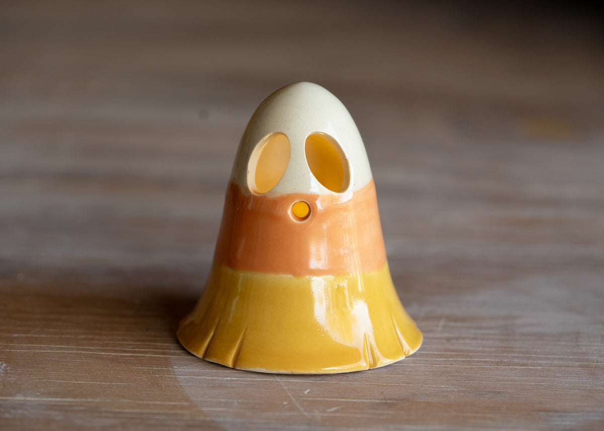 Candy Corn Ghost – Kat Cave Studio